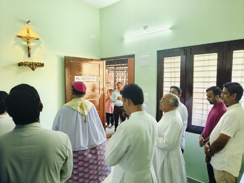Bishop Peter Paul Saldanha Blesses Renovated Shanthi Kiran Counselling ...